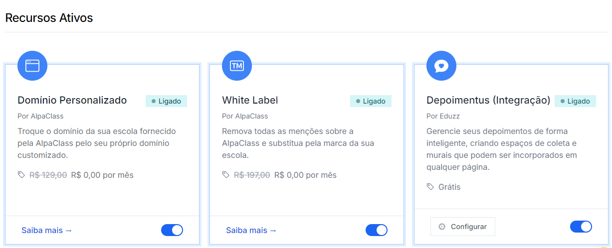 Como alterar e gerenciar meu plano na AlpaClass?
